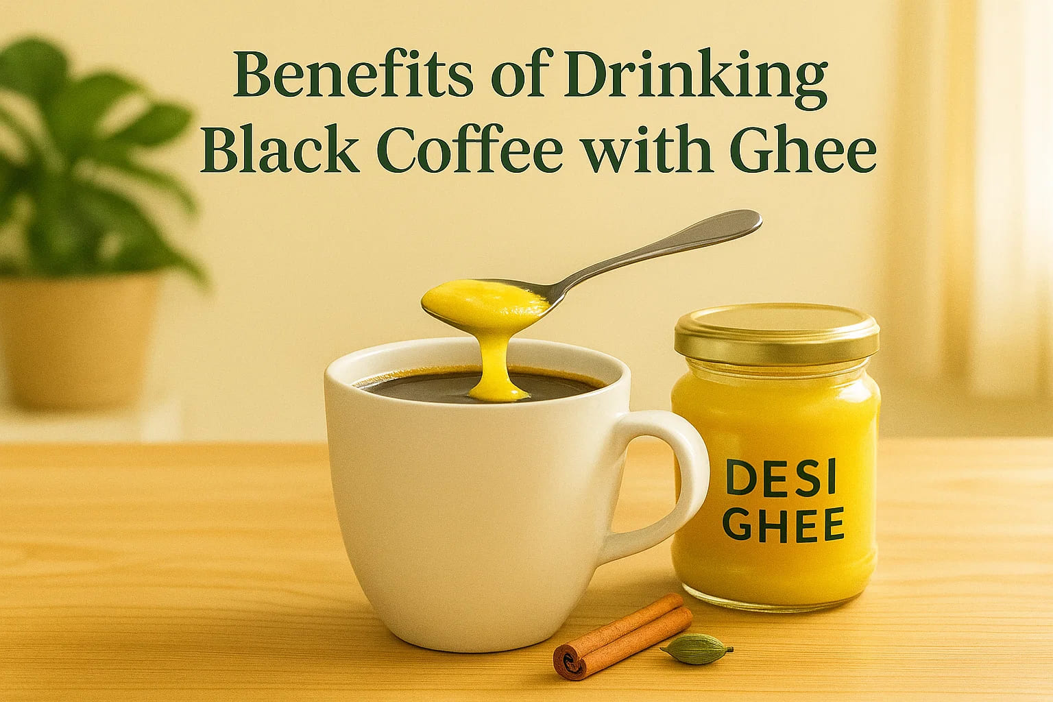 Benefits of Drinking Black Coffee with Ghee – A Secret Wellness Drink ...